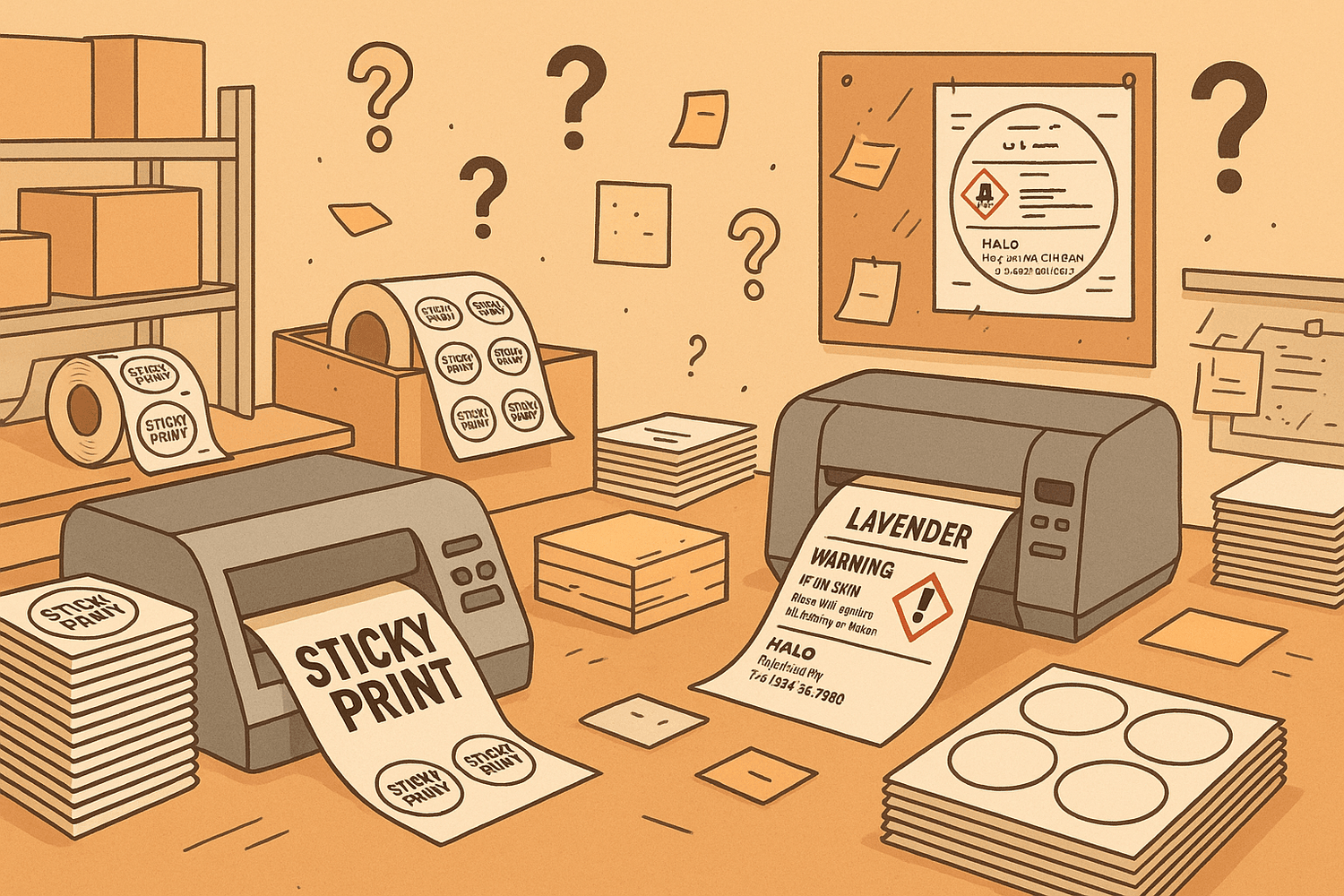 Sticky Print | Custom Logo, Stickers, CLP Labels & Business Cards