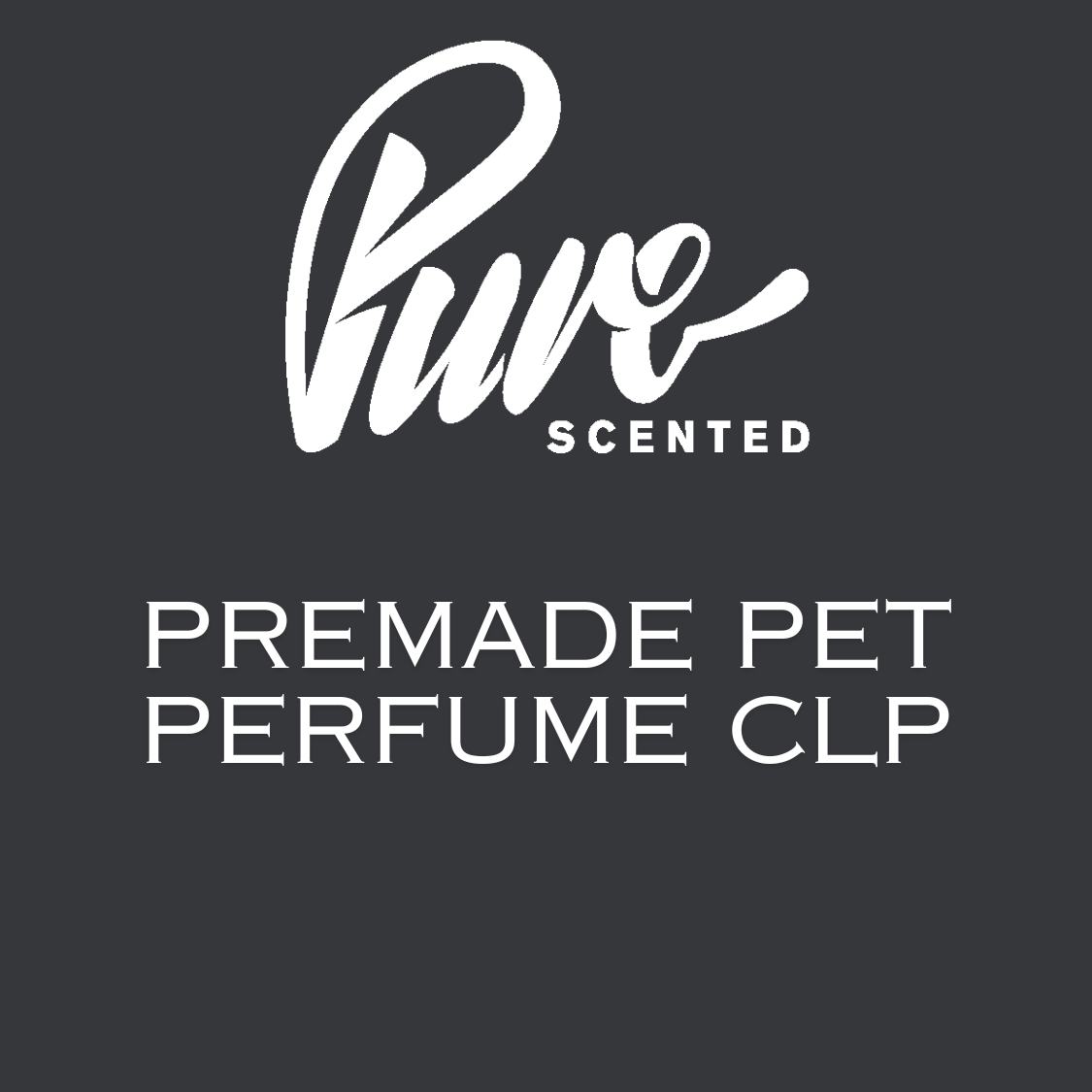 Pure Scented pet perfume and room spray CLP Labels – Sticky Print